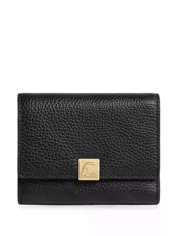 COCCINELLE Logo-plaque Pebbled Wallet