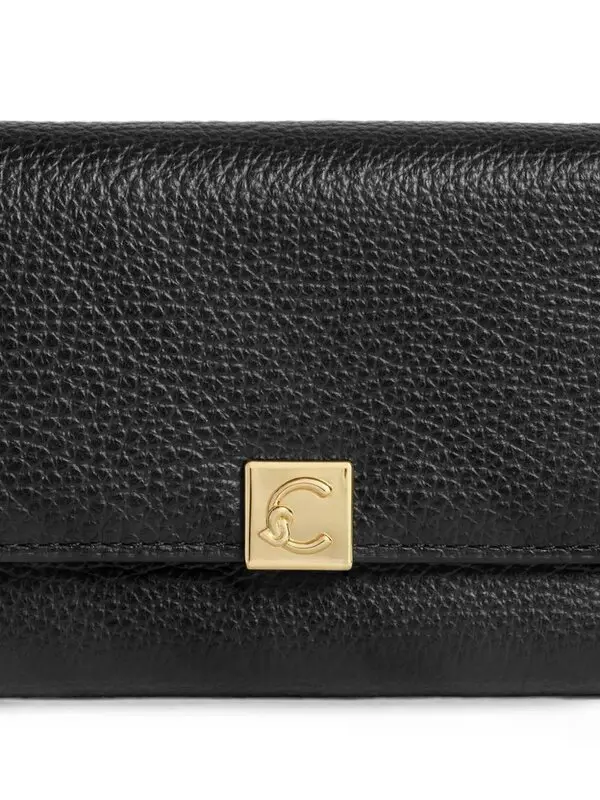 COCCINELLE Logo-plaque Pebbled Wallet