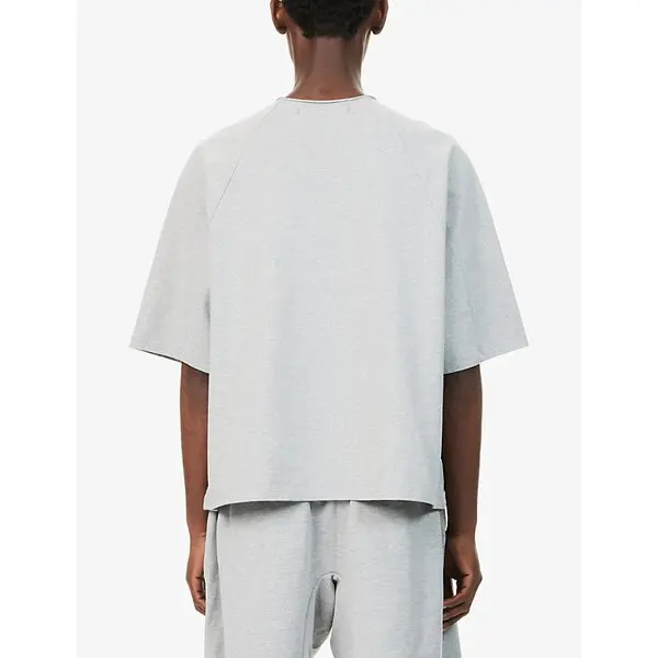 SEVENTH Boxy-fit Dropped-shoulder Cotton T-shirt
