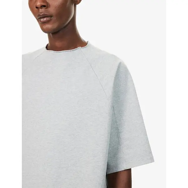 SEVENTH Boxy-fit Dropped-shoulder Cotton T-shirt