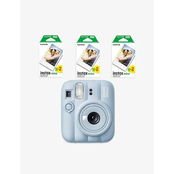 FUJIFILM Instax Mini 13 + Film Bundle - Frost Blue