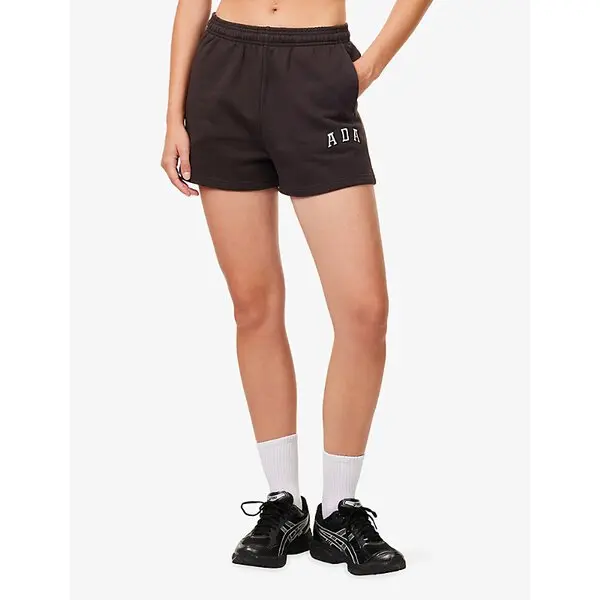 ADANOLA Ada Drawstring Cotton-jersey Shorts