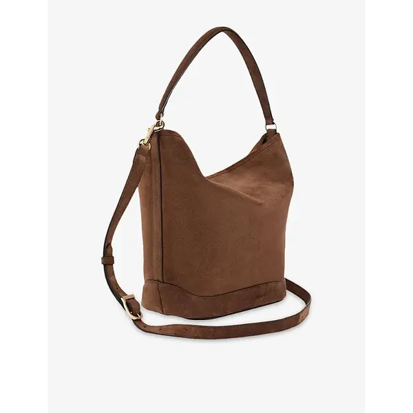 Sandro Tangoso Suede Bucket Bag