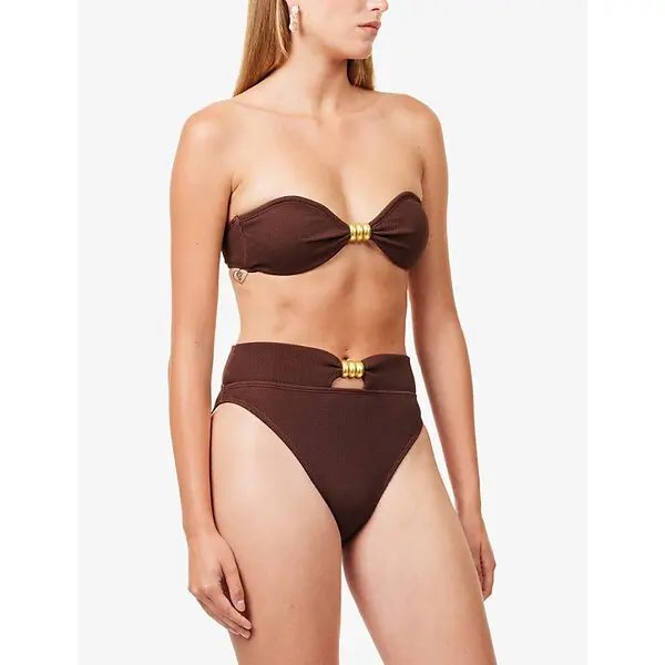 4TH & RECKLESS Giulia Crinkle Bikini Bottoms