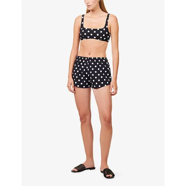 Hunza G Polka Dot Printed Shorts