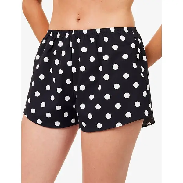 Hunza G Polka Dot Printed Shorts