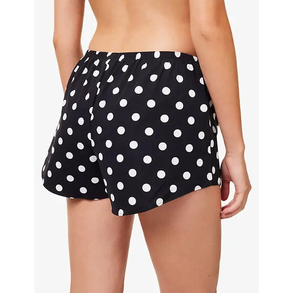 Hunza G Polka Dot Printed Shorts