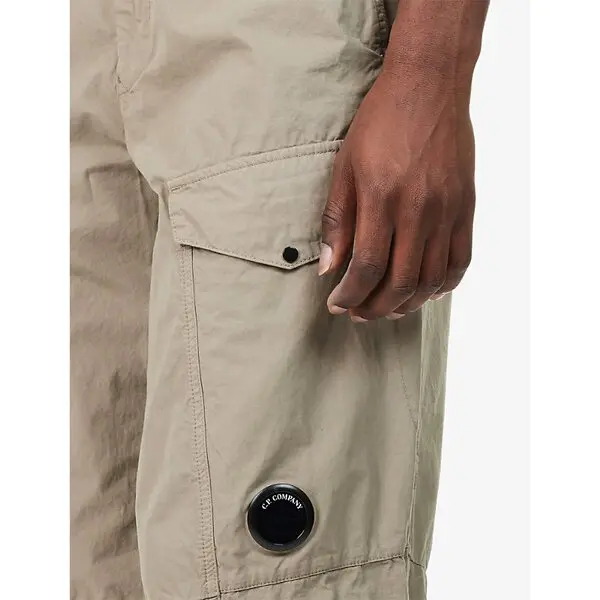 C.P. COMPANY Microreps Boxy-fit Cotton Trousers
