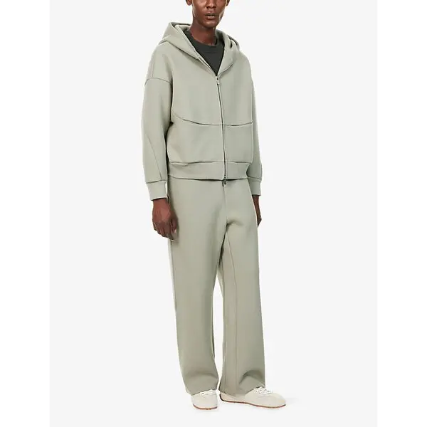 SEVENTH V2 Panelled Cotton-blend Hoodie