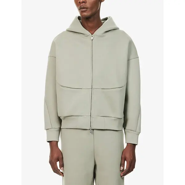 SEVENTH V2 Panelled Cotton-blend Hoodie