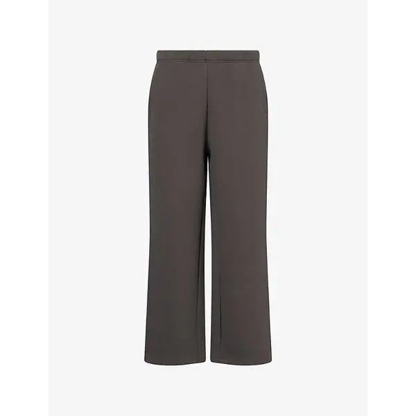 SEVENTH V2 Stacks Straight-leg Cotton-blend Jogging Bottoms - Charcoal