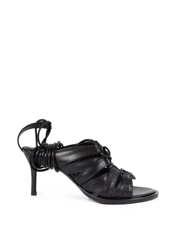 ANN DEMEULEMEESTER Livy Sandals - Black