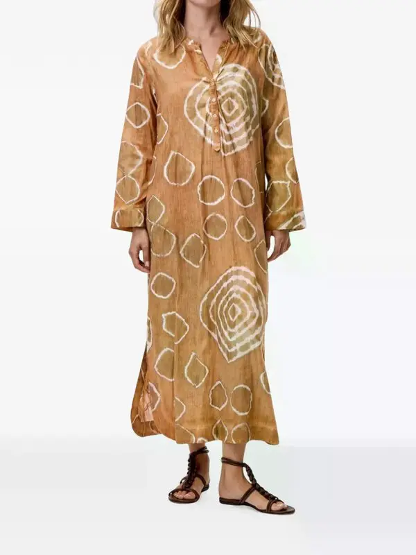One Season Bazaar Maxi Dress - Neutrals