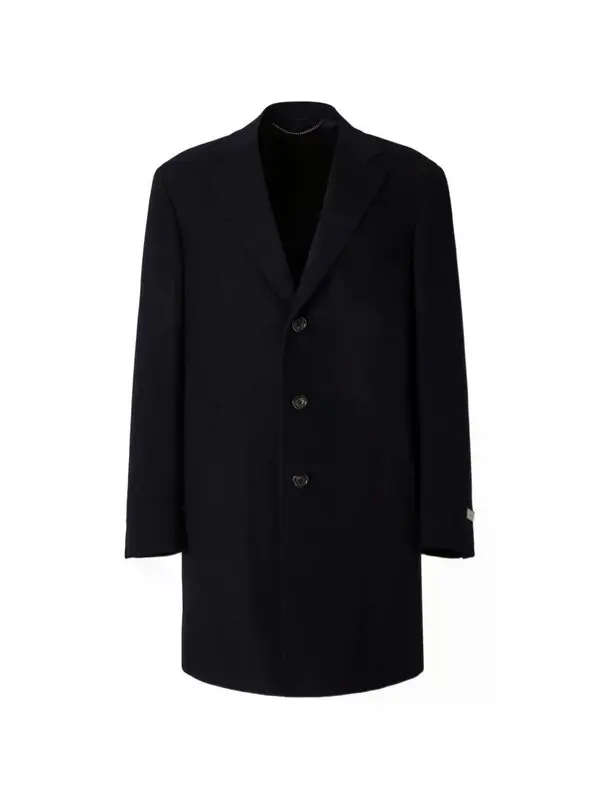 Canali Single-breasted Notched-lapels Coat