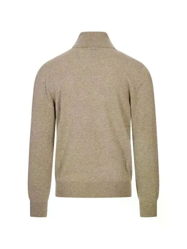 Agnona Turtleneck Long-sleeve Sweater - Neutrals