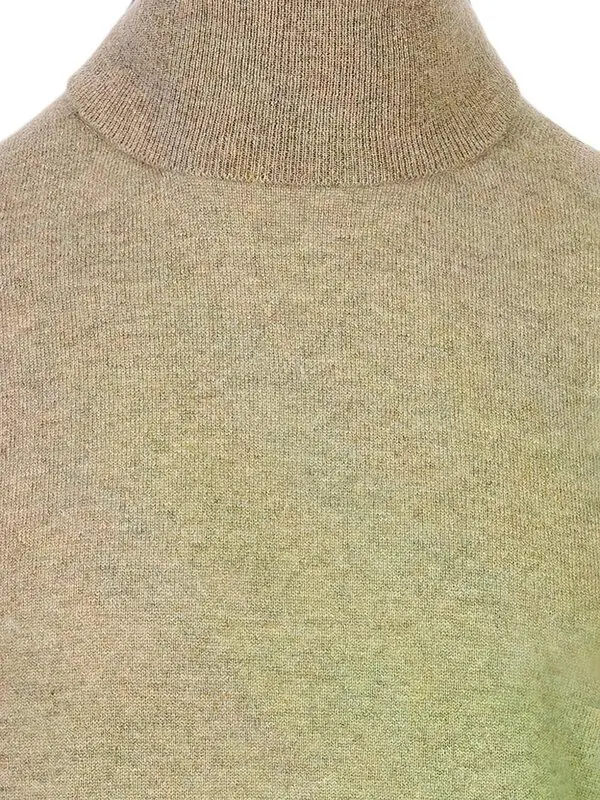 Agnona Turtleneck Long-sleeve Sweater - Neutrals
