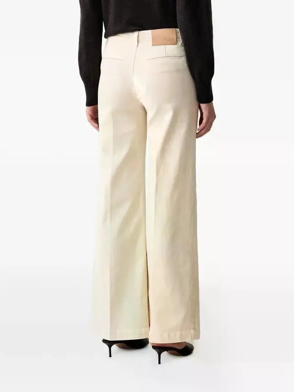 VICOLO Logo-patch Flared Jeans