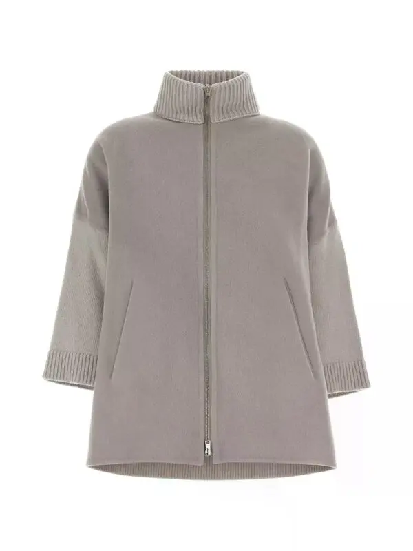 Herno Cable-knit Jacket - Grey
