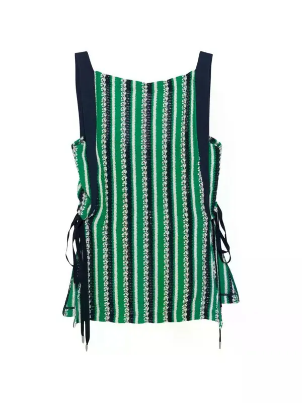 Simkhai Melville Striped Knit Top