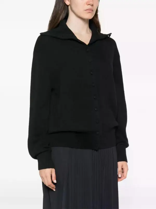 LISA YANG Sailor Collar Cardigan