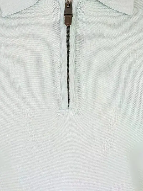 Canali Quarter-zip Knitted Sweater