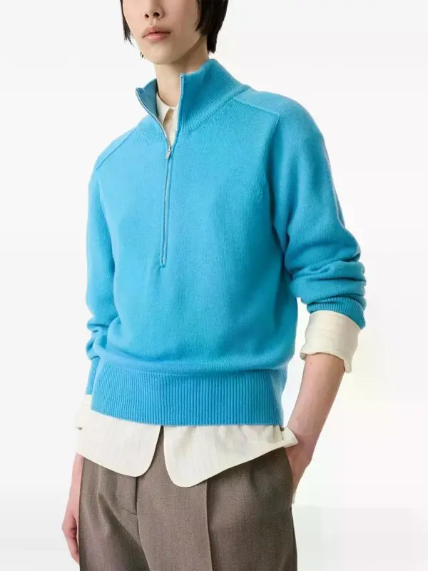 Studio Nicholson Maren Half-zip Sweater
