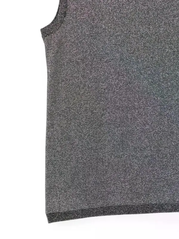 Patrizia Pepe High-neck Sleeveless Top
