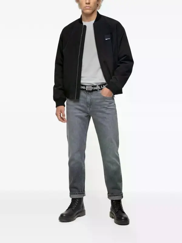 Karl Lagerfeld Straight Jeans - Grey