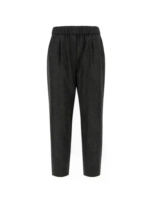 Giorgio Armani Elasticated-waist Track Pants - Grey