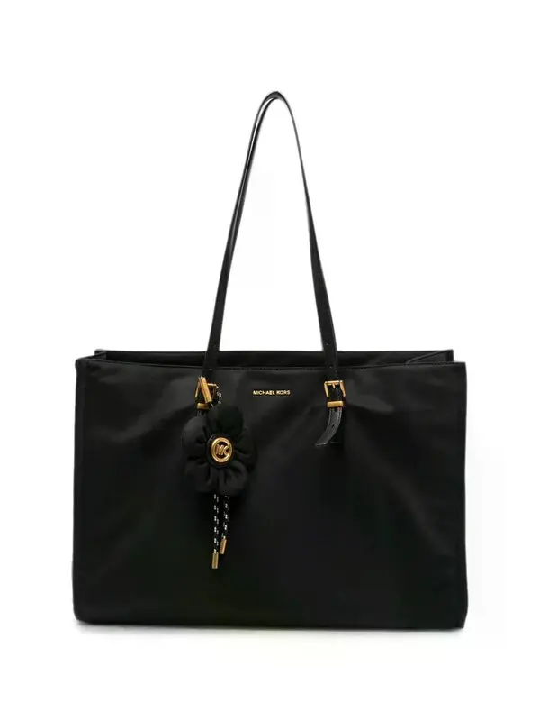 Michael Kors Flower-charm Logo-plaque Tote Bag