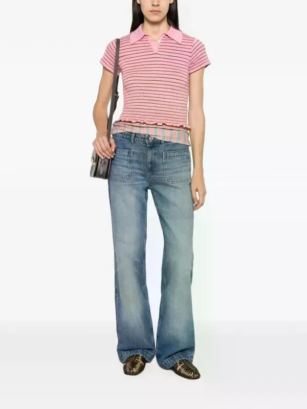 A.p.c. Patch-pocket Wide-leg Jeans