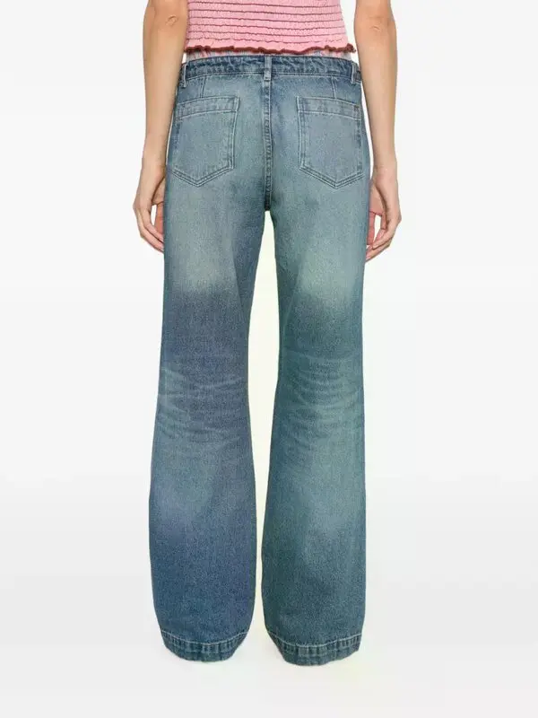 A.p.c. Patch-pocket Wide-leg Jeans
