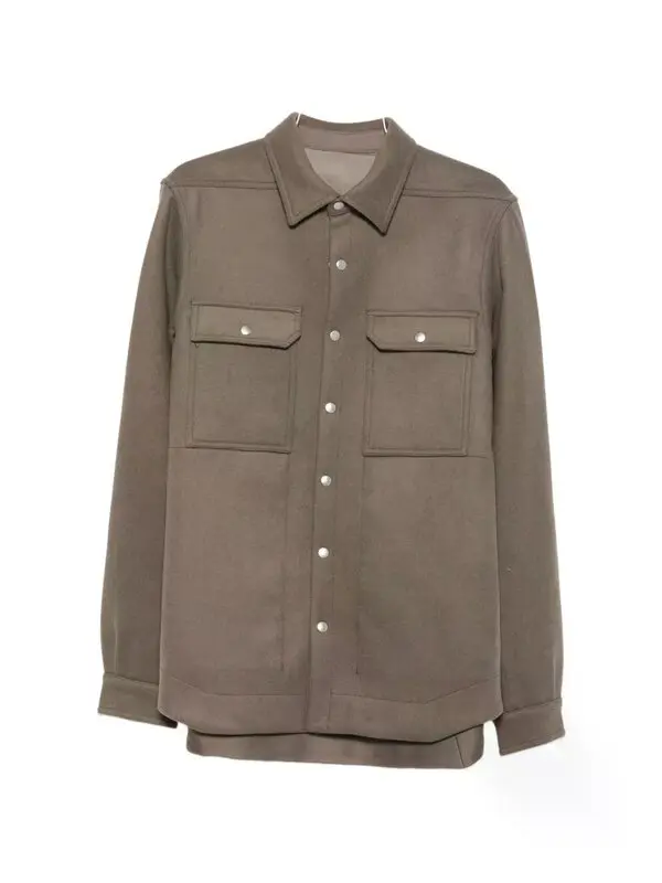 Rick Owens Press-stud Flap-pocket Jacket