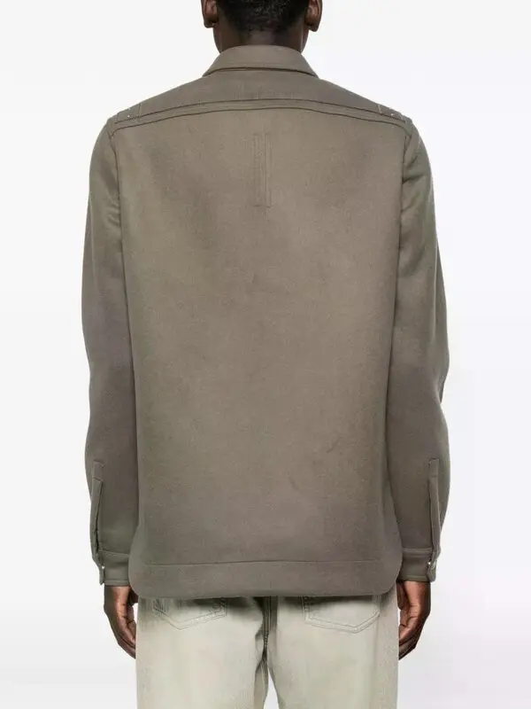 Rick Owens Press-stud Flap-pocket Jacket