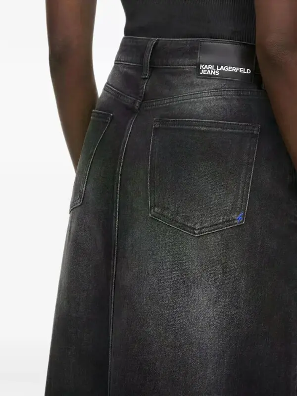 Karl Lagerfeld Denim Maxi Skirt