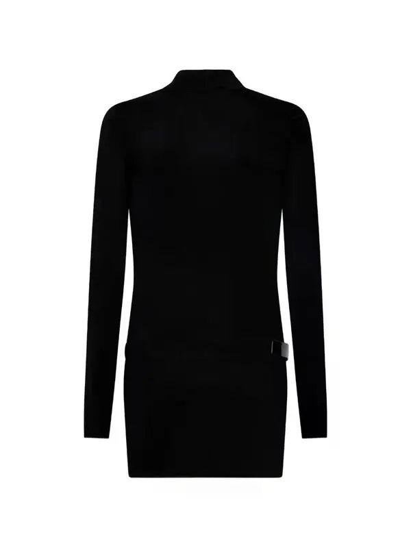 Dsquared2 Deep-cut Shiny Jersey Dress