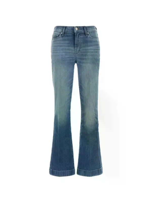 7 For All Mankind Dojo Embroidered-pocket Jeans
