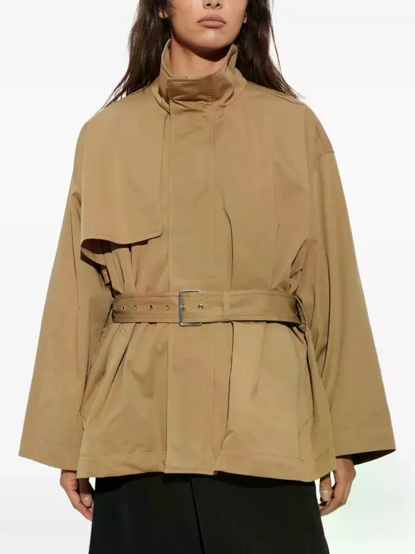 FRAME Belted Storm-flap Coat