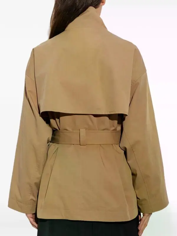 FRAME Belted Storm-flap Coat
