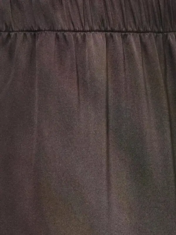 Avant Toi Elasticated Waist Wide-leg Trousers