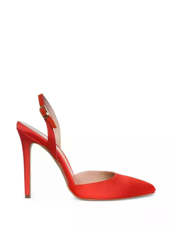 GINISSIMA Alice Slingback Pumps - Red