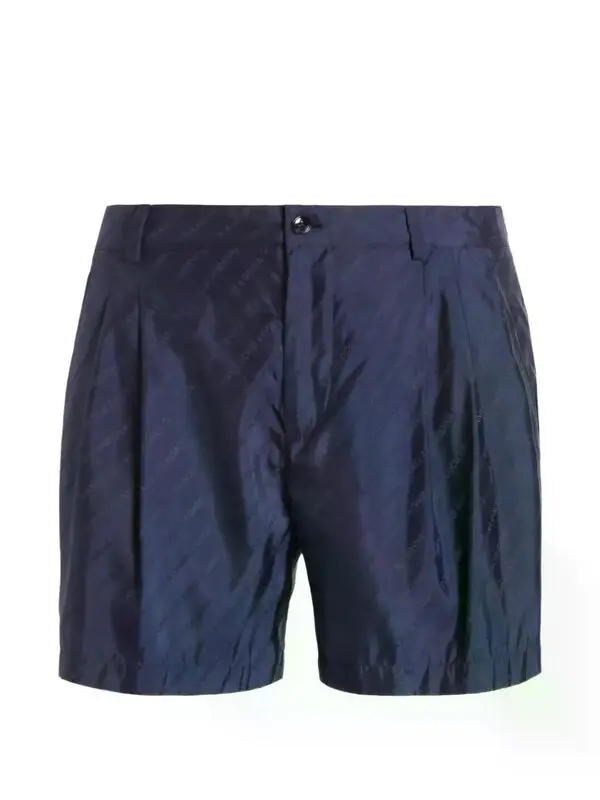 Dolce & Gabbana Jacquard Logo Swim Boxers - Blue