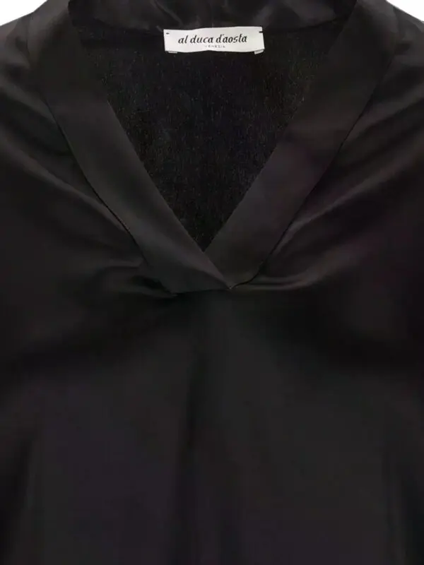AL DUCA D’AOSTA 1902 V-neck Blouse