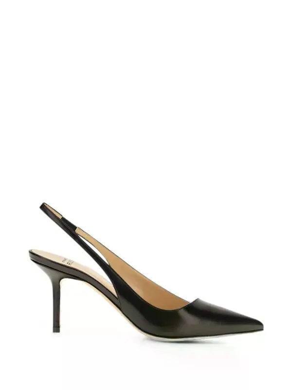 FRANCESCO RUSSO Pointed-toe Slingback Pumps
