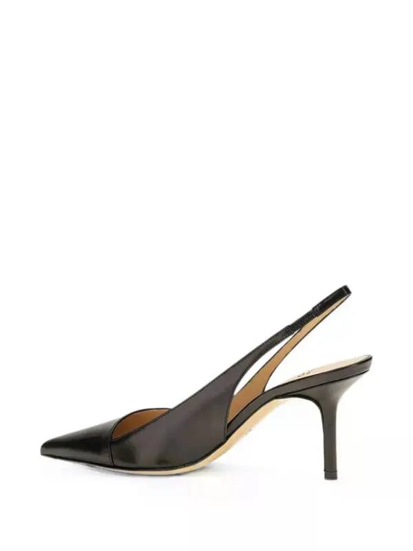 FRANCESCO RUSSO Pointed-toe Slingback Pumps