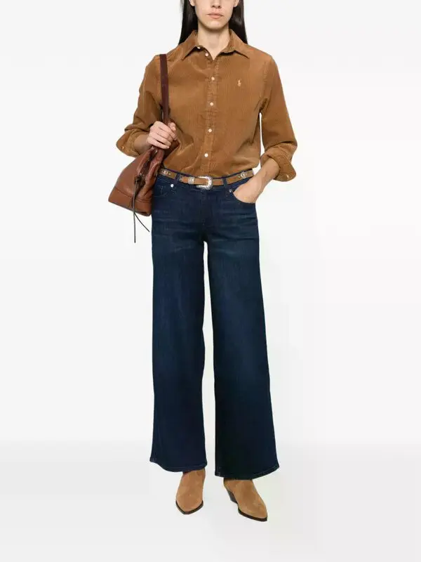 FRAME Wide-leg Jeans