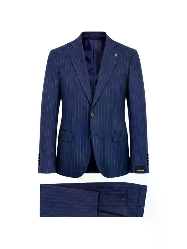Tagliatore Pinstripe-pattern Single-breasted Suit