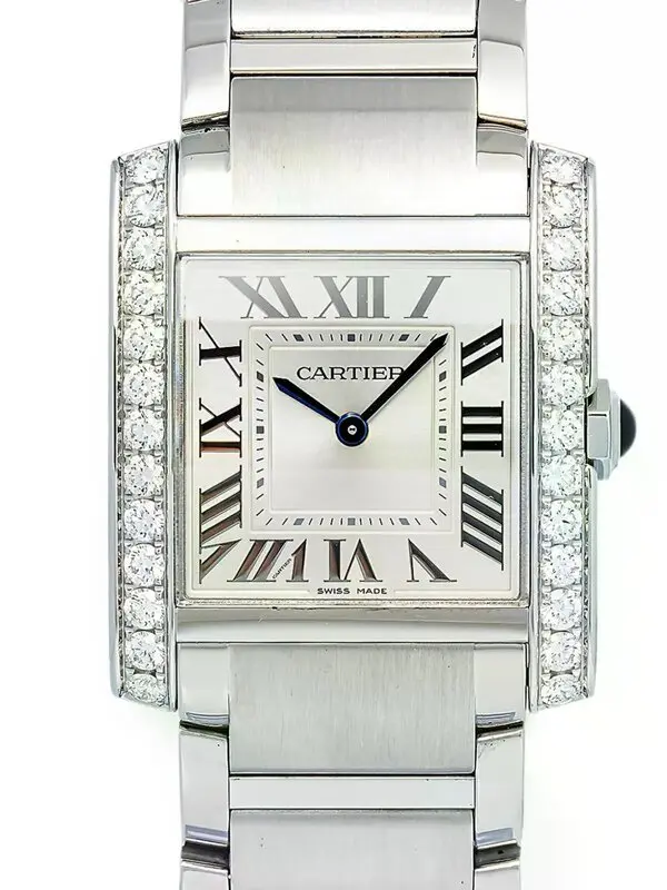 Cartier Tank Française 28mm Diamond Watch