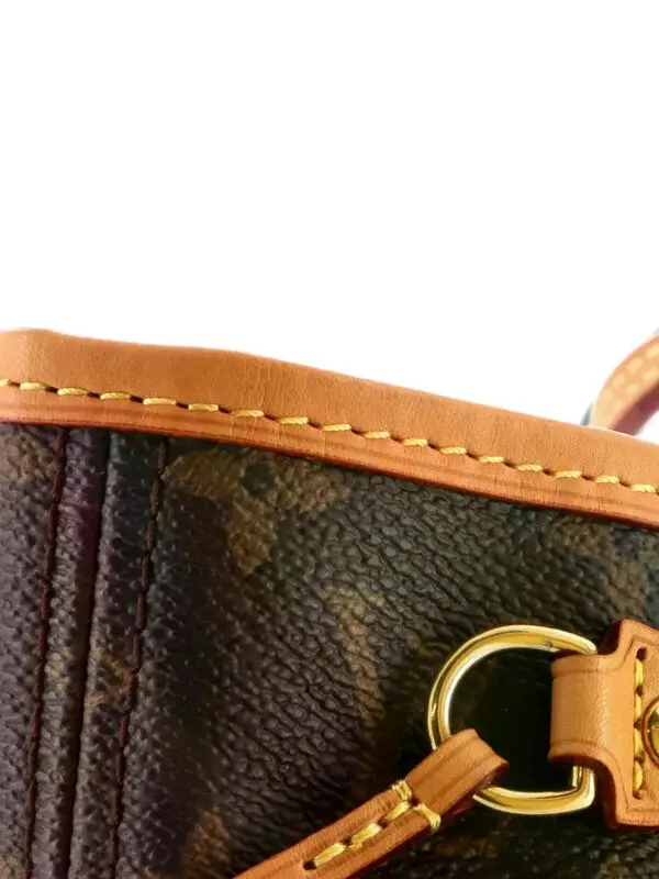 LOUIS VUITTON Neverfull Nm Monogram Canvas Pm Tote Bag - Brown