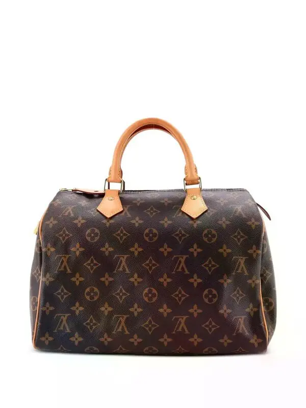 LOUIS VUITTON Speedy Monogram Canvas 30 Satchel